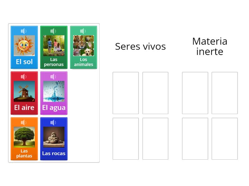 Descubrimiento y comprensión del medio natural y cultural Seres vivos y ...
