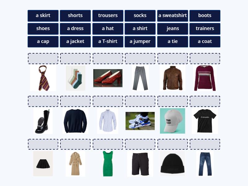 Pre-Intermediate L4 - Clothes match - Match up