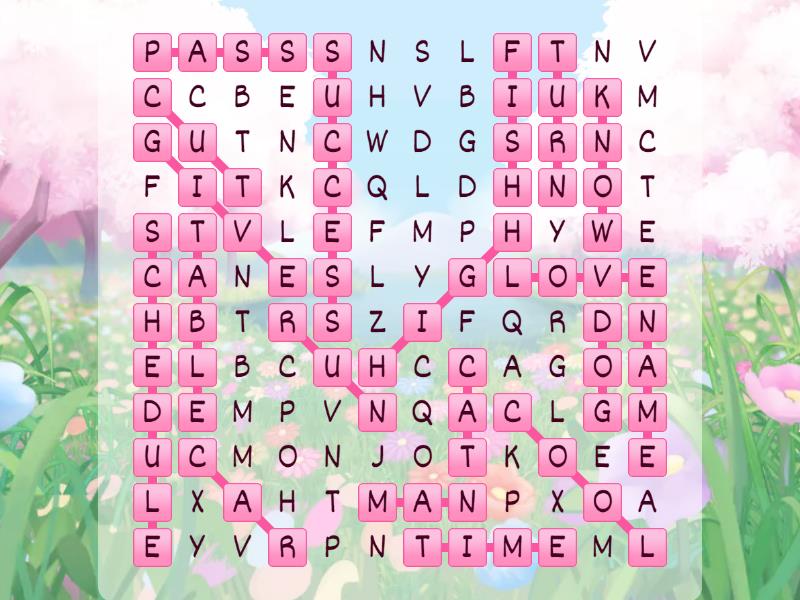 Crazy Words - Wordsearch
