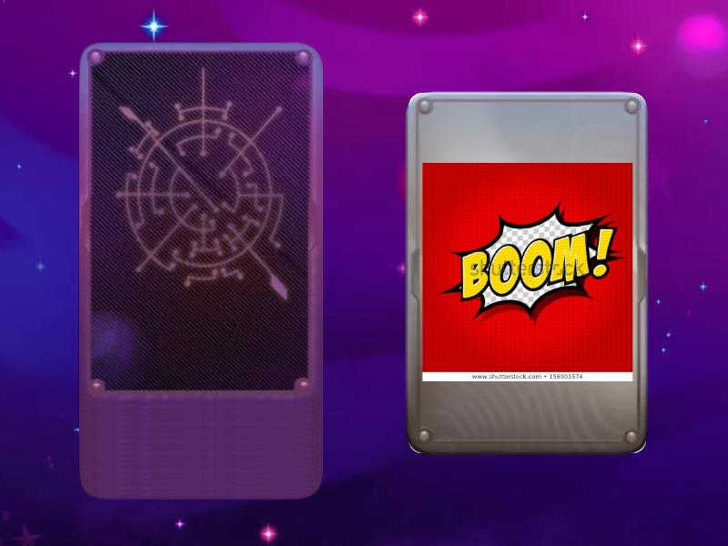 ir bossy r Boom - Speaking cards