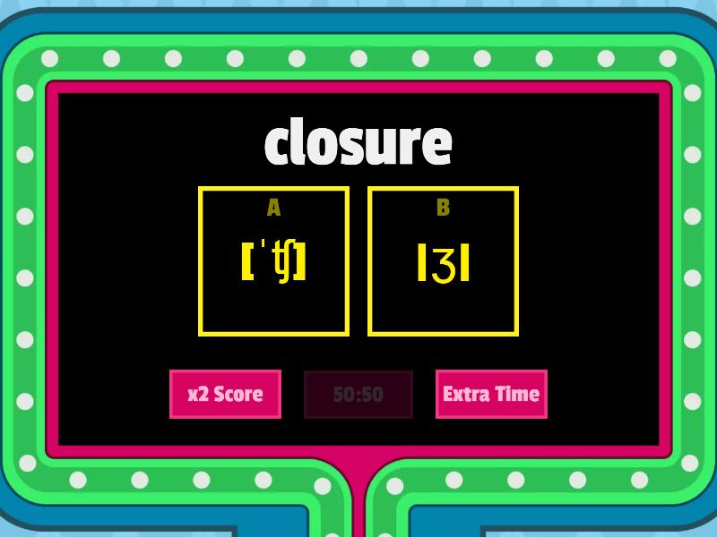 Ture/Sure - Gameshow quiz