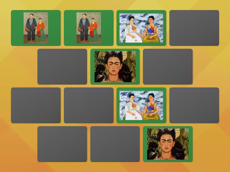 Memory Frida - Matching pairs