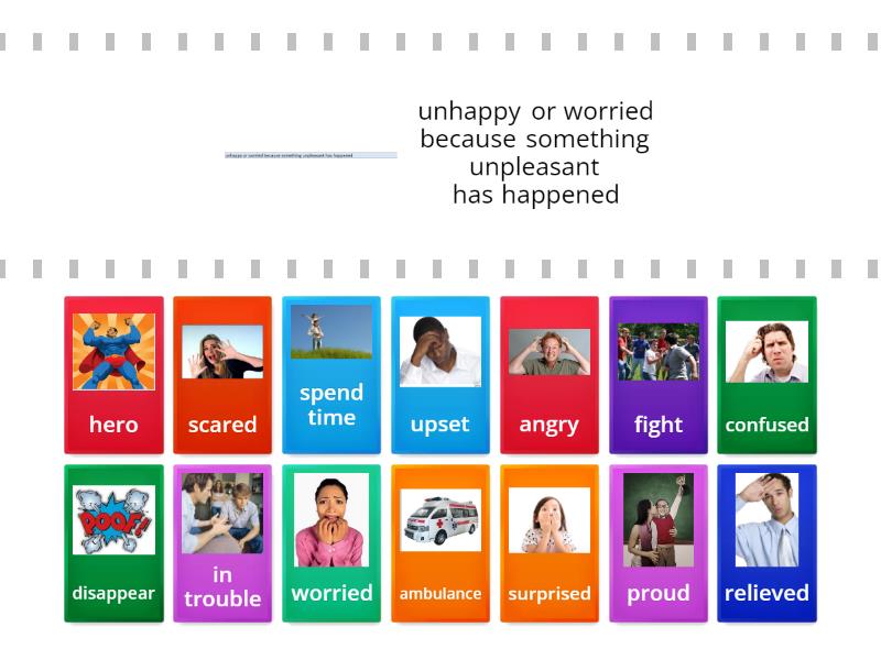 word list unit 4 think 1 - Find the match