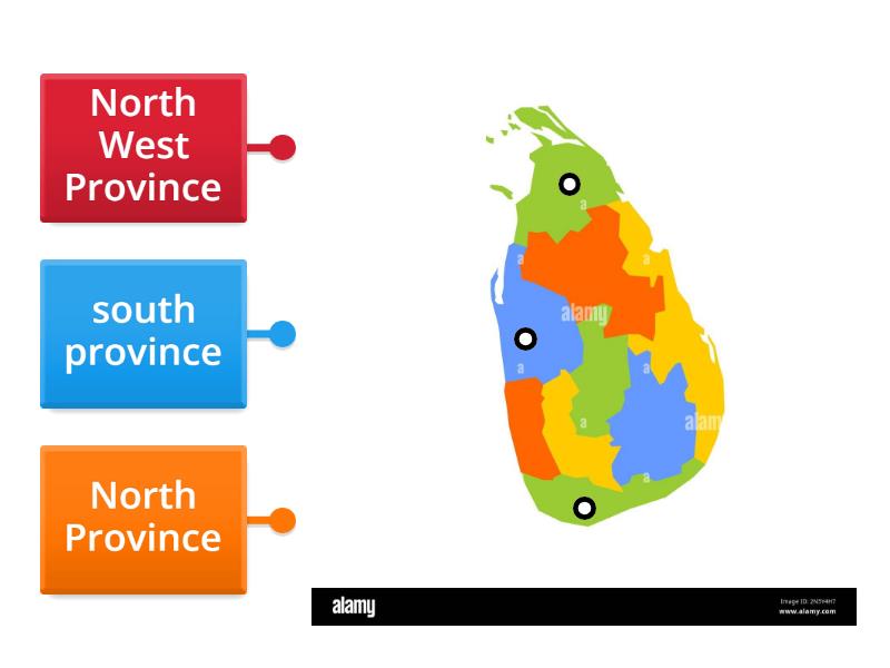 Map - Labelled diagram
