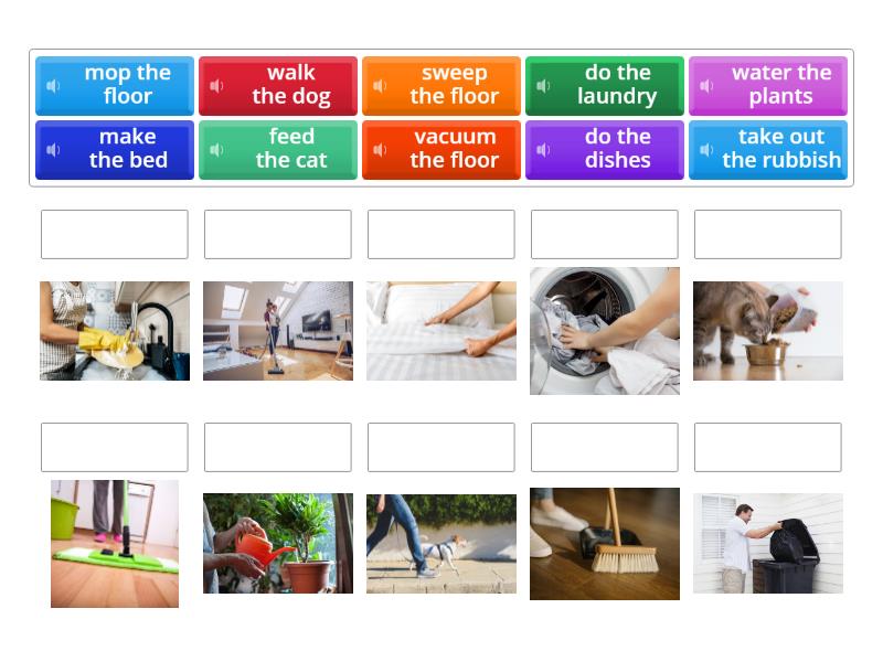 Housework - Match up