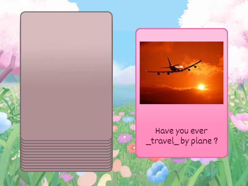 Present perfect - Speaking cards