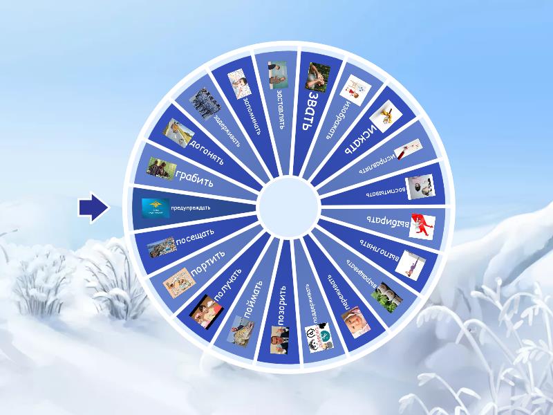 Глаголы Lets improve our Russian 3 - Spin the wheel