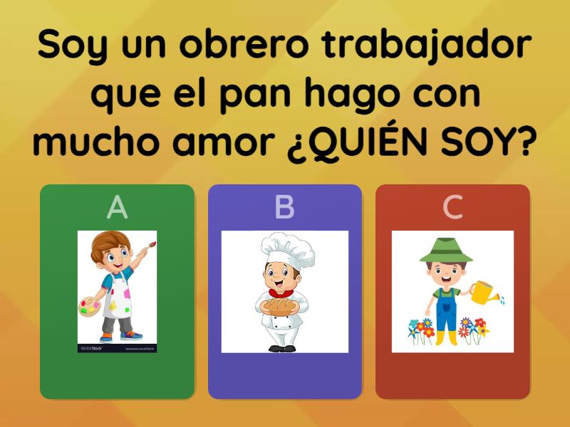 Adivina quién soy - Quiz