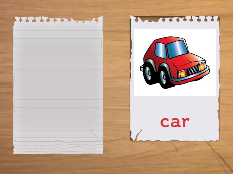 MEANS OF TRANSPORT - - Speaking cards