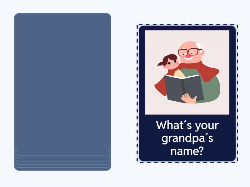 Family - Speaking cards