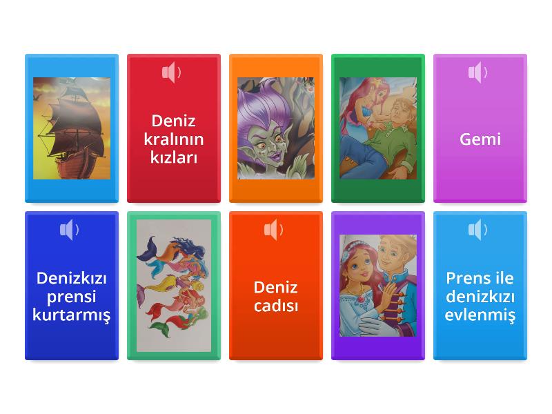 resim oyunu - Fichas giratorias