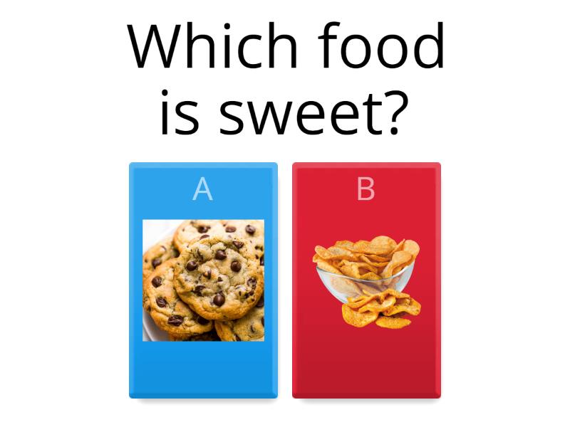 Food Adjectives: Salty or Sweet? - Quiz