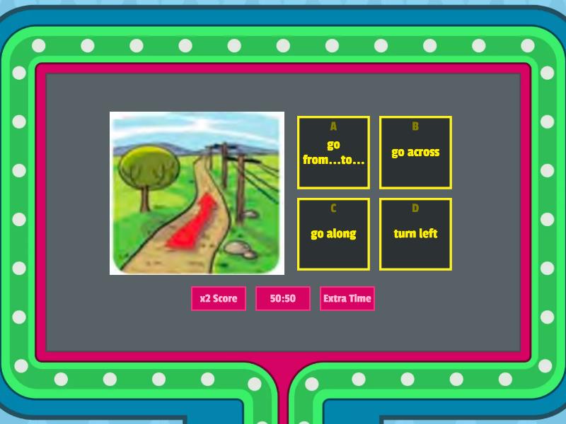 Team Together 3, Unit 3 - asking the way (р2) - Gameshow quiz