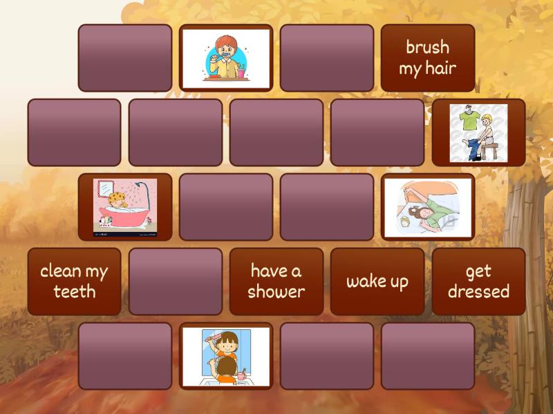 MEMORY GAME: Routines - Matching pairs