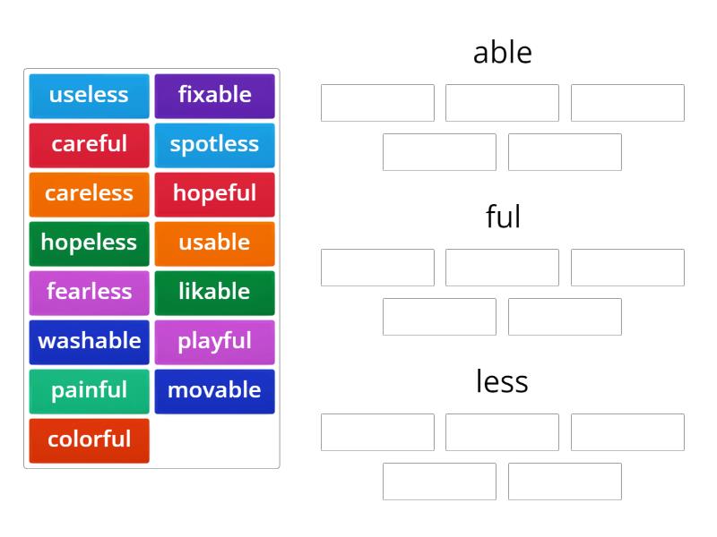U9 W1 Buddy Sort - Group sort