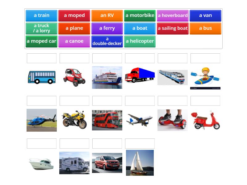 Vehicles - Match up