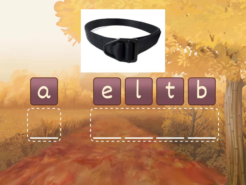 FF Starter Unit 8 clothes - Anagram