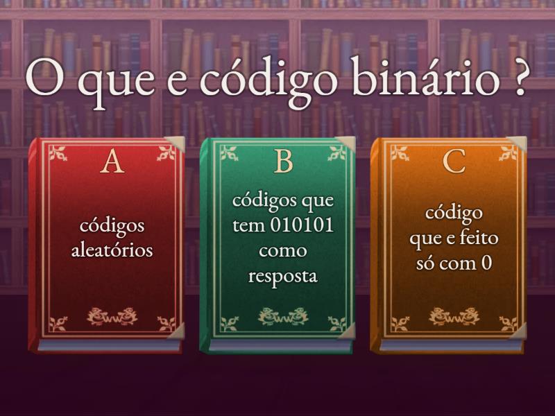 Codigos binarios - Quiz