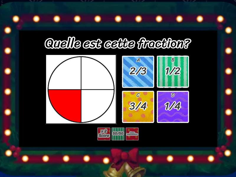 Fraction de base - Gameshow quiz