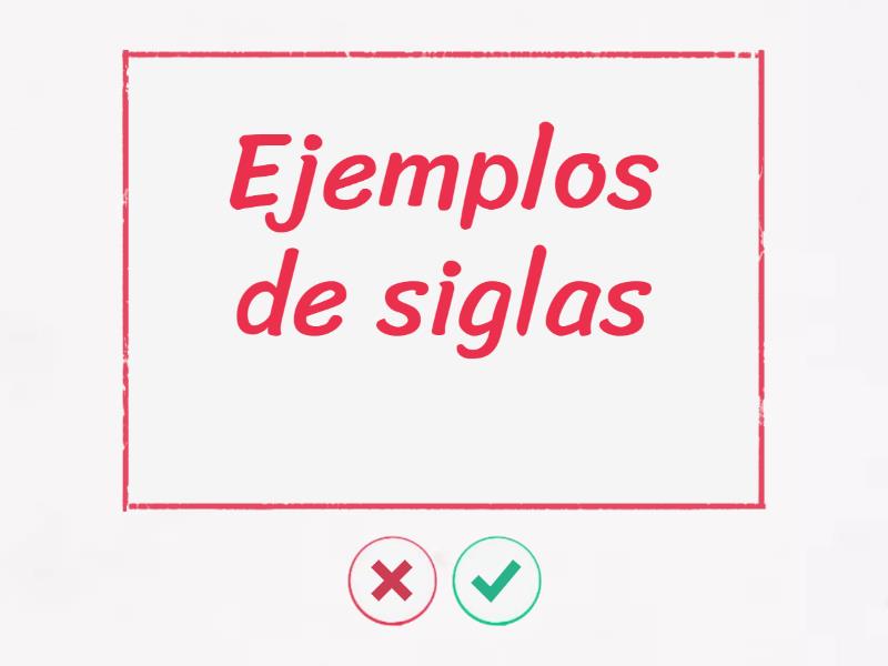 Abreviaturas, siglas y acrónimos - แฟลชการ์ด