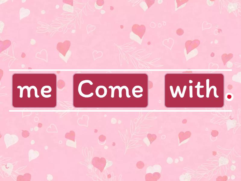 SM1 unit 5 We`re lost - Unjumble