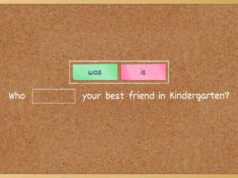 WHO SUBJECT (1) - Complete the sentence