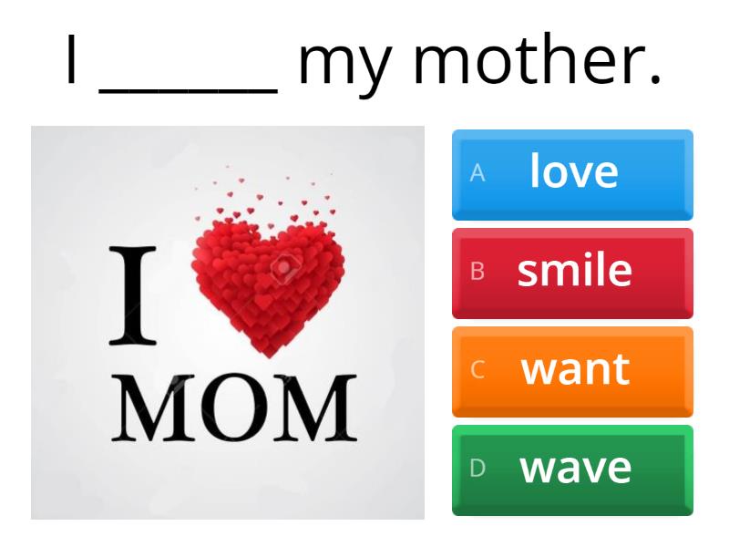 YLE Starters Regular Verbs (2nd half) - Quiz