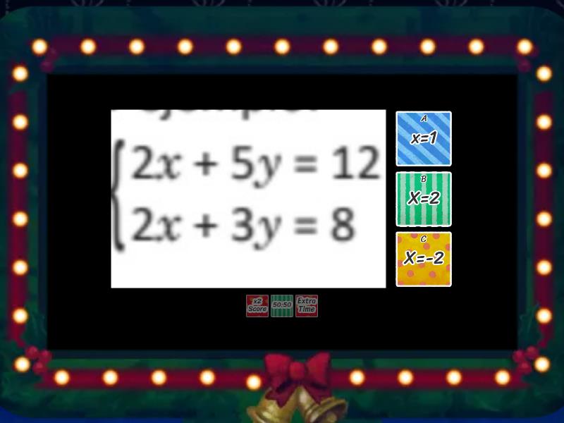 Matematica - Gameshow quiz