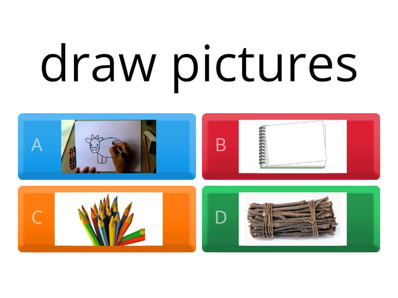 Drawing outside - Quiz
