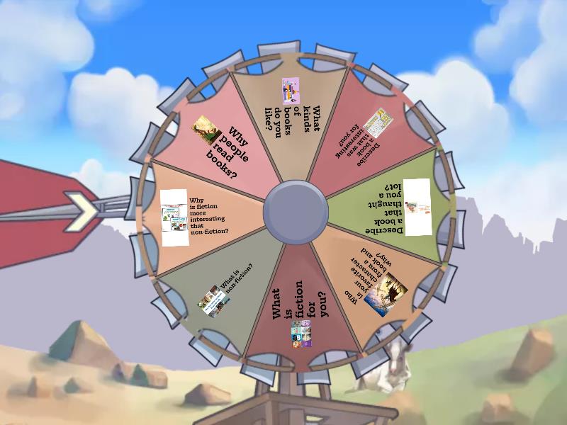 Literary Theory - Spin the wheel