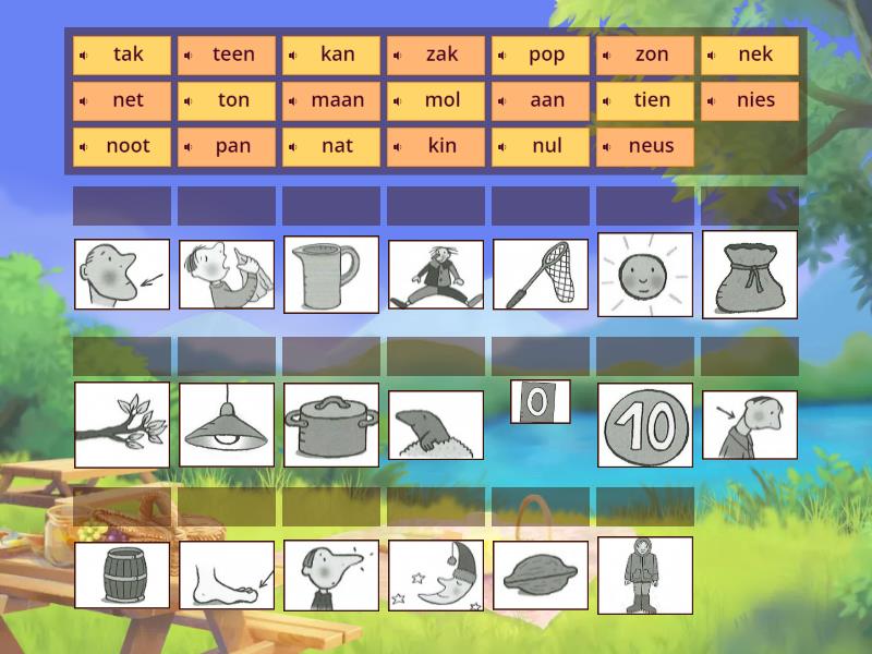 VLL - kern 2 - n - neus - verbinden - Match up