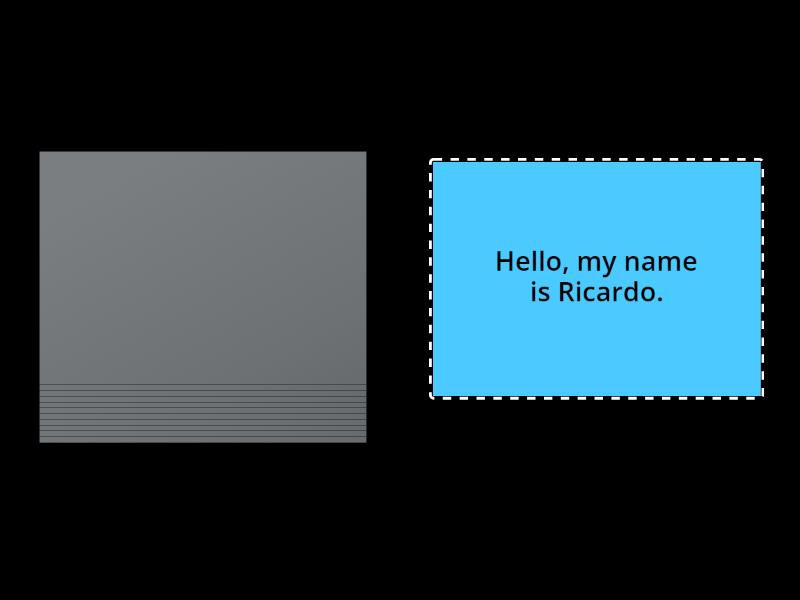 Introduce Yourself - Speaking cards