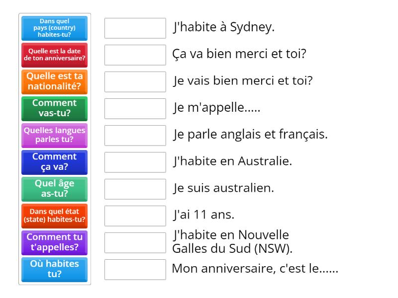 Comment se présenter en français?/ How to introduce yourself in French ...