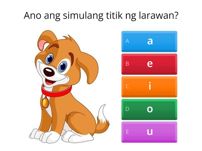 Patinig - Quiz
