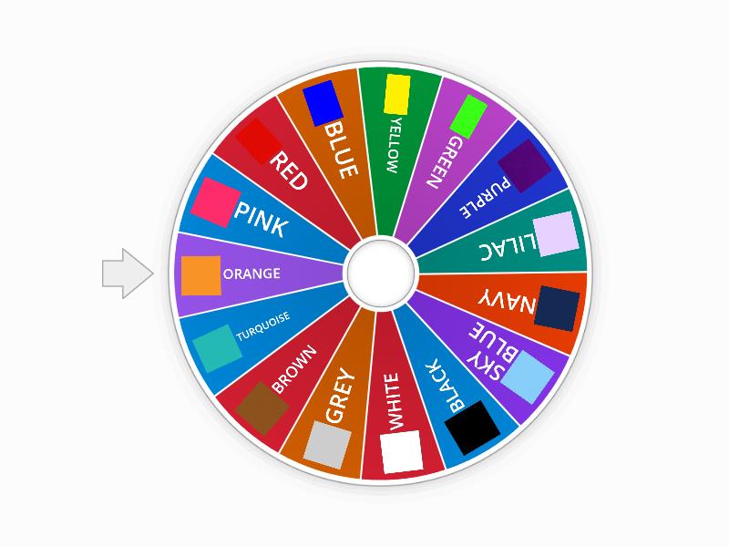 COLORS - Random wheel