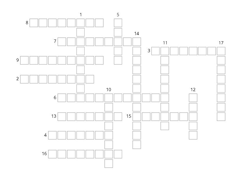 extreme weather - Crossword