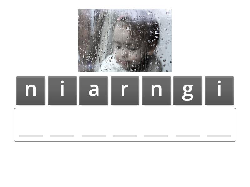 FF2 U10 Weather - Anagram