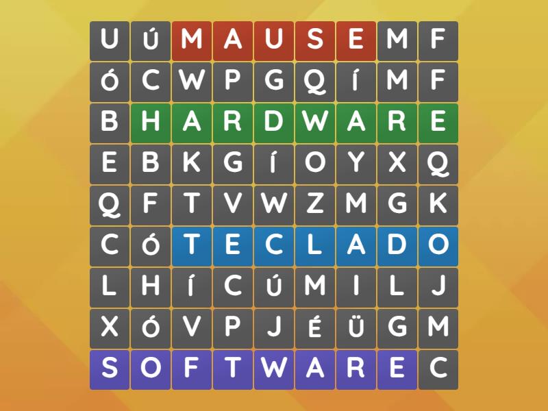 Hardware - Wordsearch