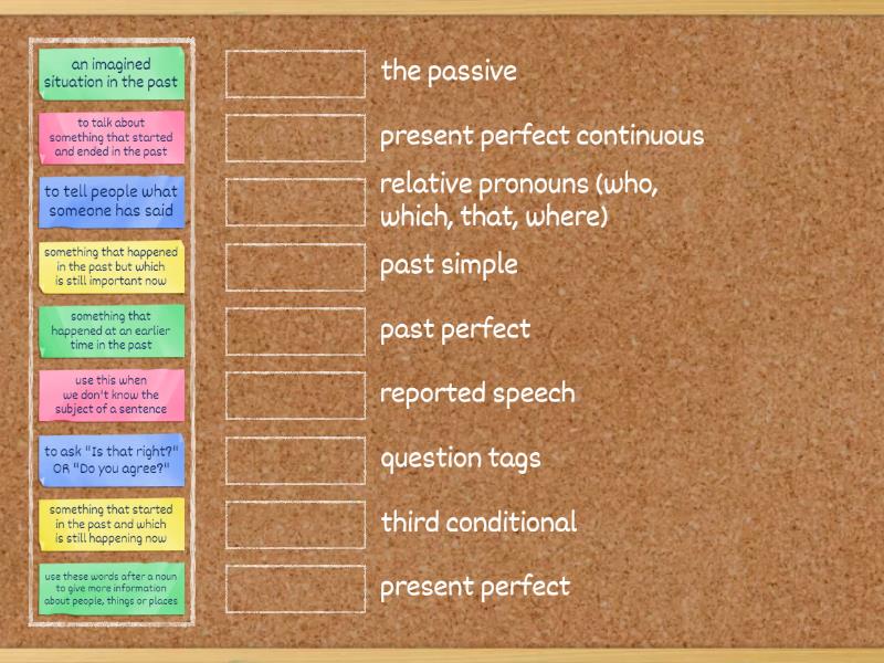 Grammar for KET - Match up