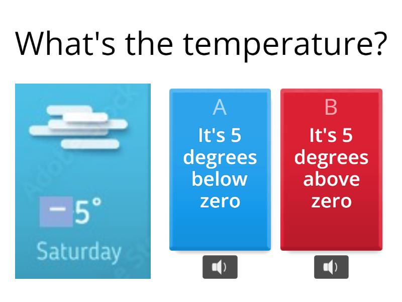 What`s the temperature? - Quiz