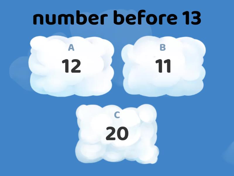 Before and After Numbers - Quiz