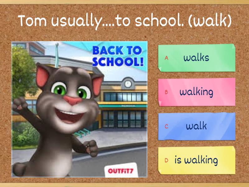 Present Simple vs Present Continuous (Lesson "Beach holiday" 3-5) - Quiz