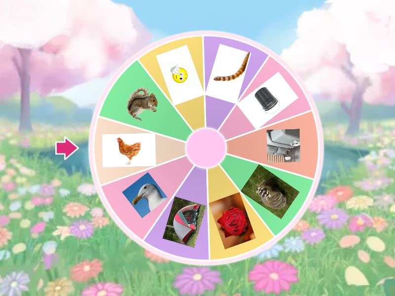 hide and seek pig - Spin the wheel