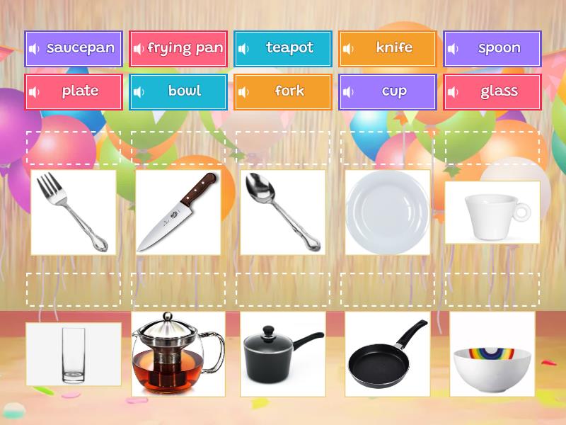 Tableware - Match up