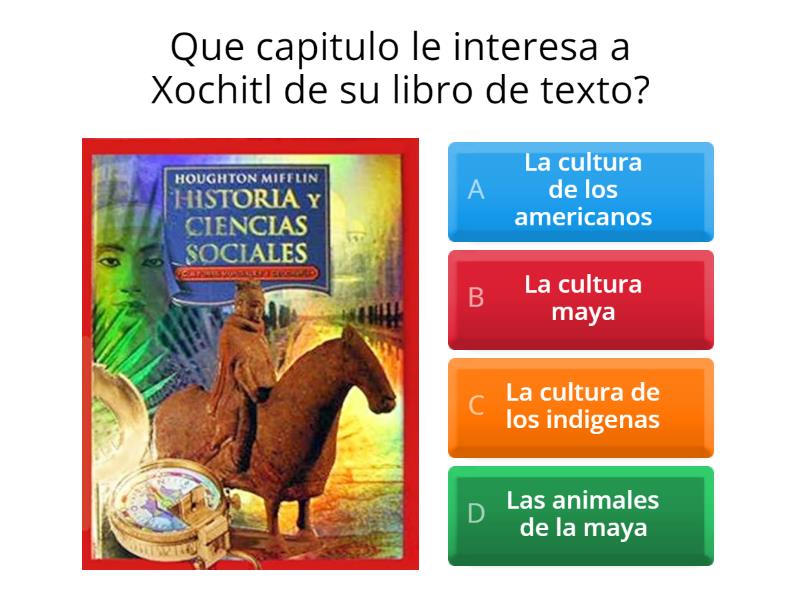 Las lagrimas de Xochitl - Capitulo 5 - Quiz