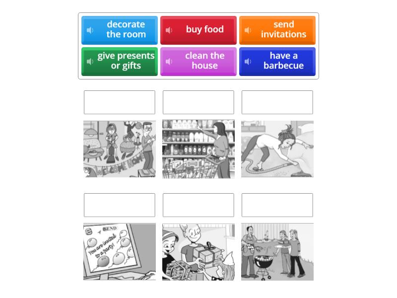 Burlington books Module 6 section C - matching - Match up