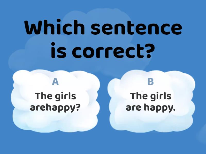 Identifying errors in sentences - Quiz
