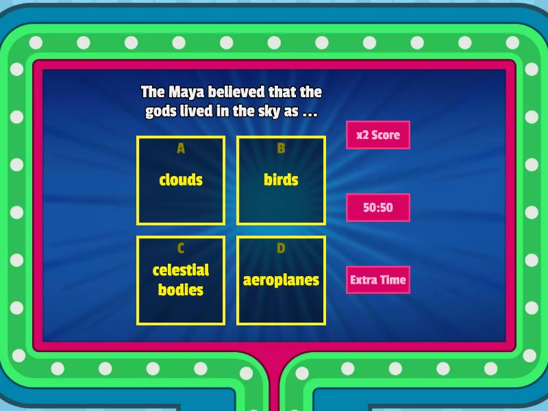 Maya lesson 3 - Concurso de preguntas