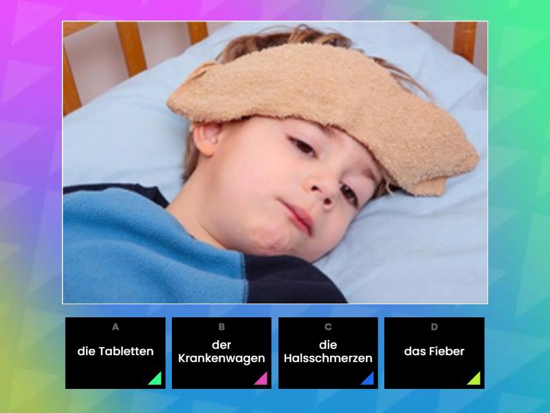 Krank sein - Quiz