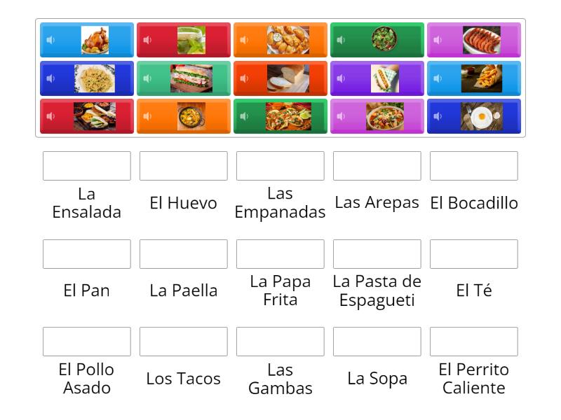 Las Comidas - Match up